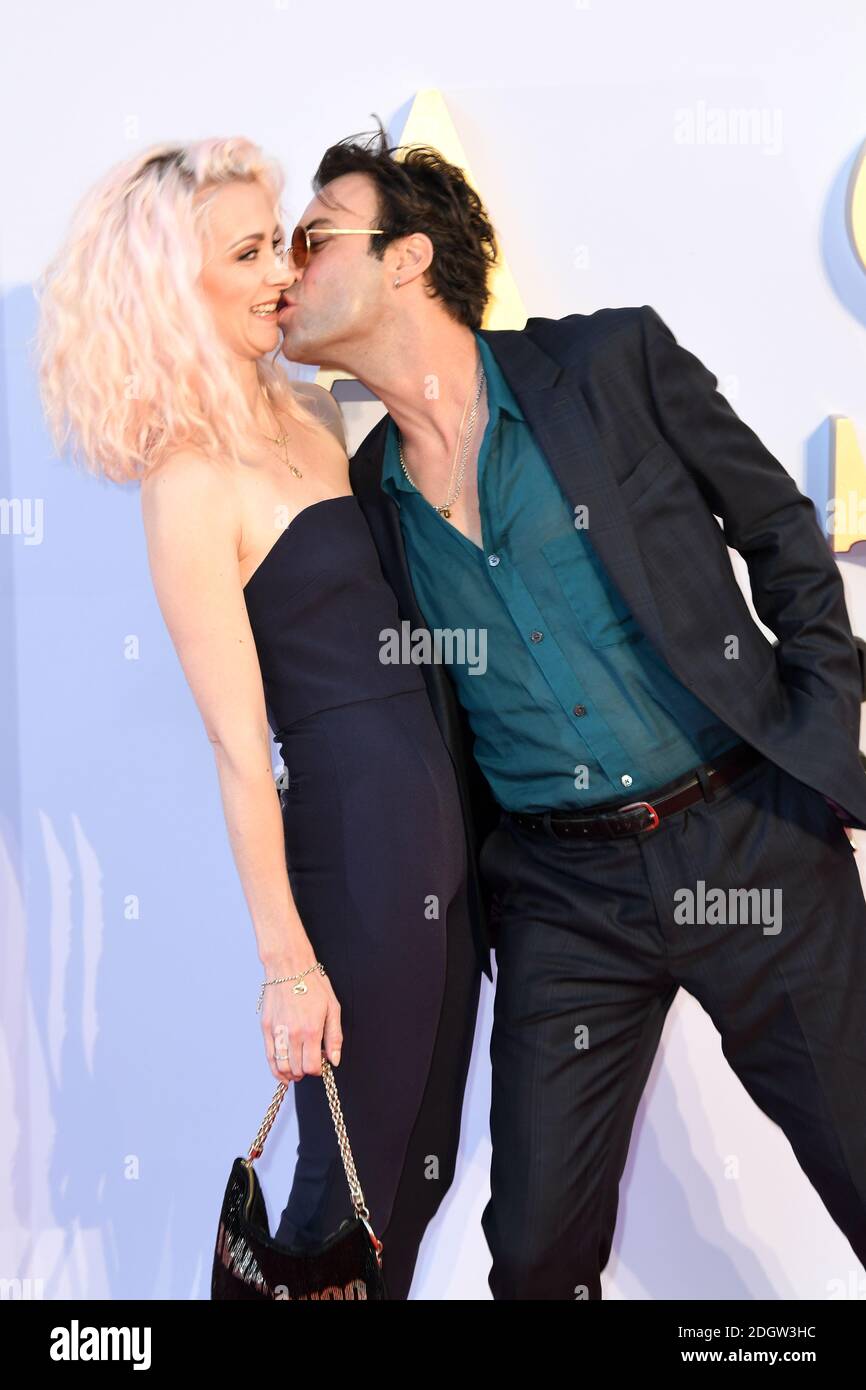 Portia Freeman and Peter Denton attending the UK Premiere of A Star is ...