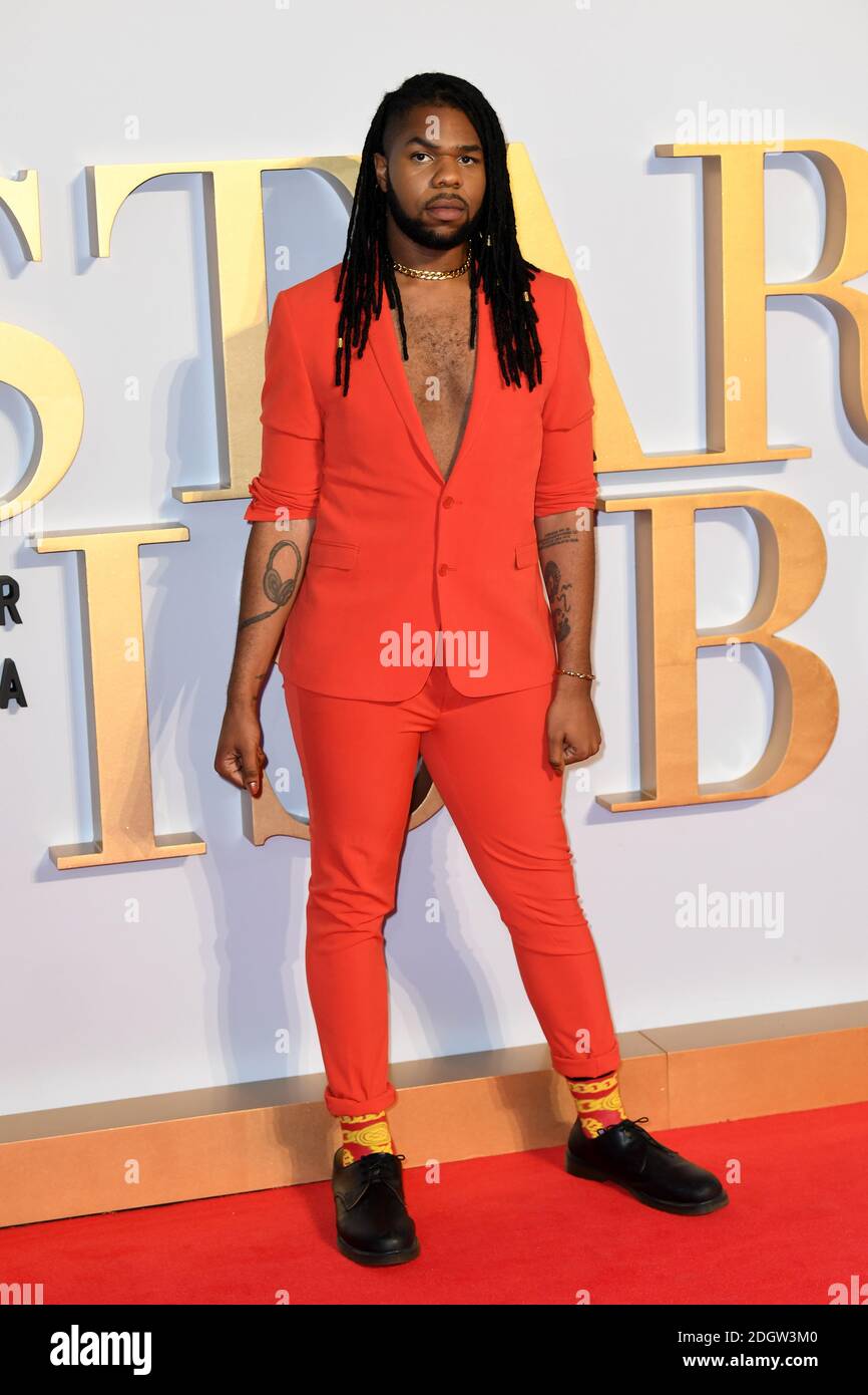 MNEK attending the UK Premiere of A Star is Born held at the Vue West ...