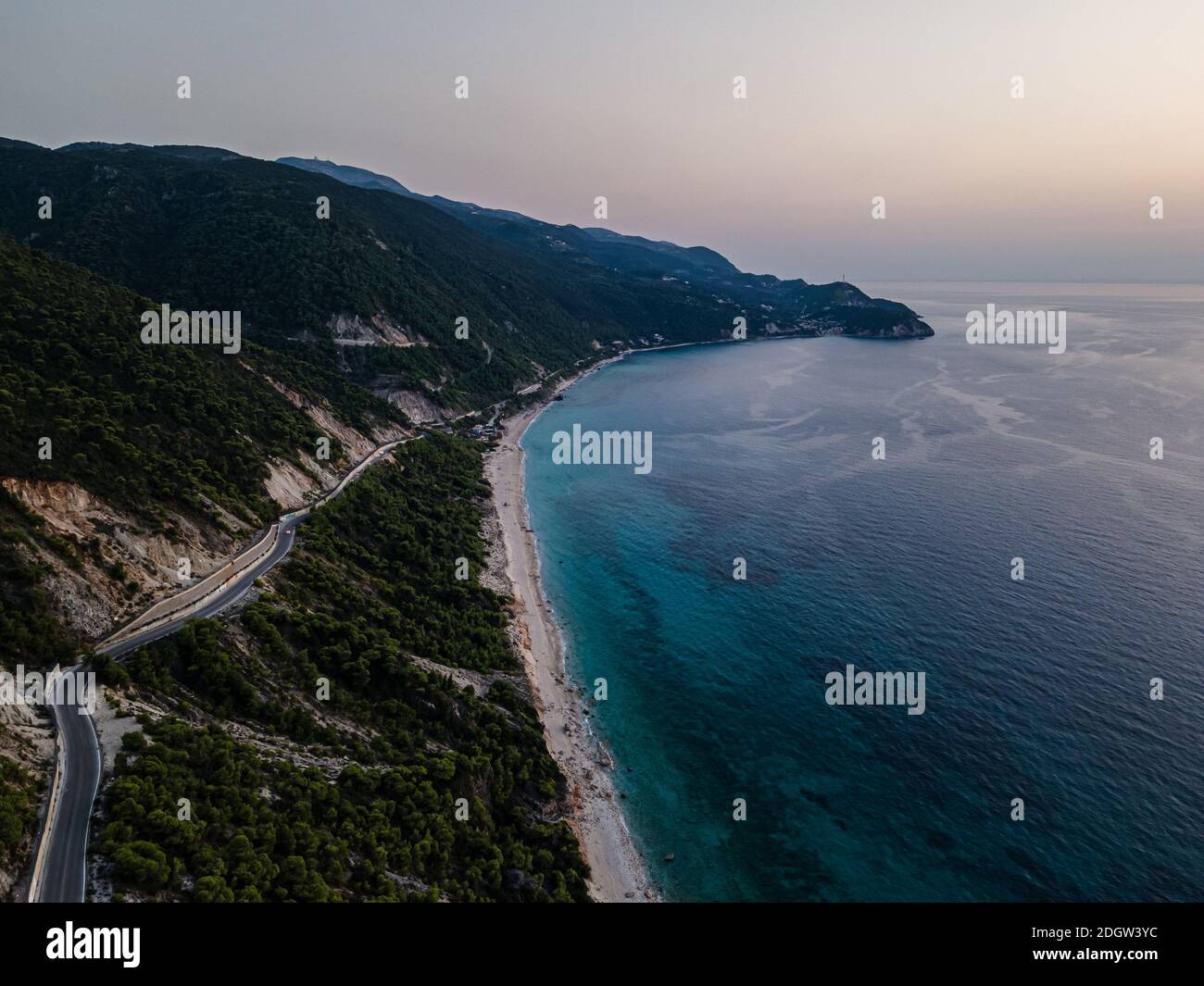 Aeriall Views of Greek Island/ Lefkada Stock Photo - Alamy