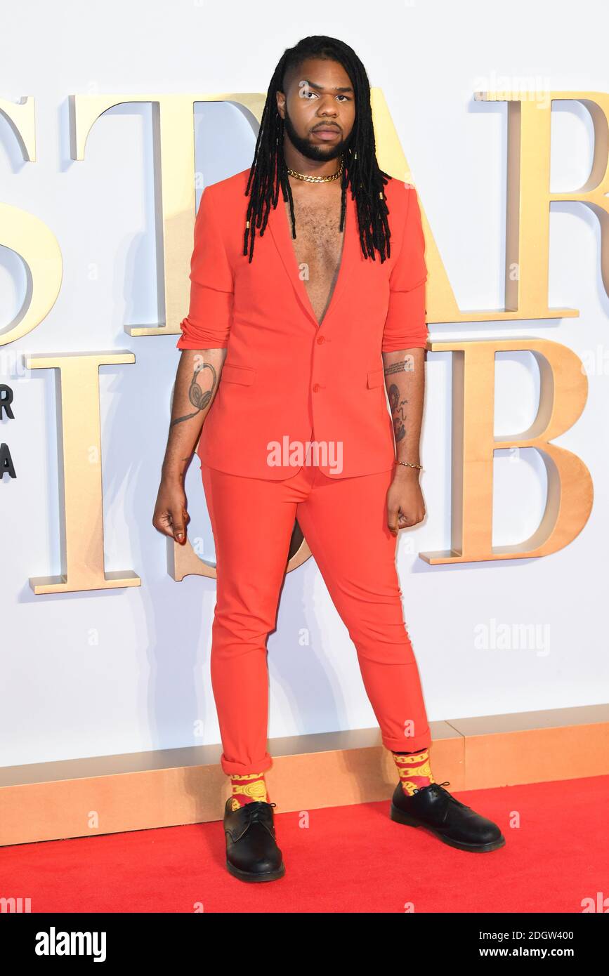 MNEK attending the UK Premiere of A Star is Born held at the Vue West ...