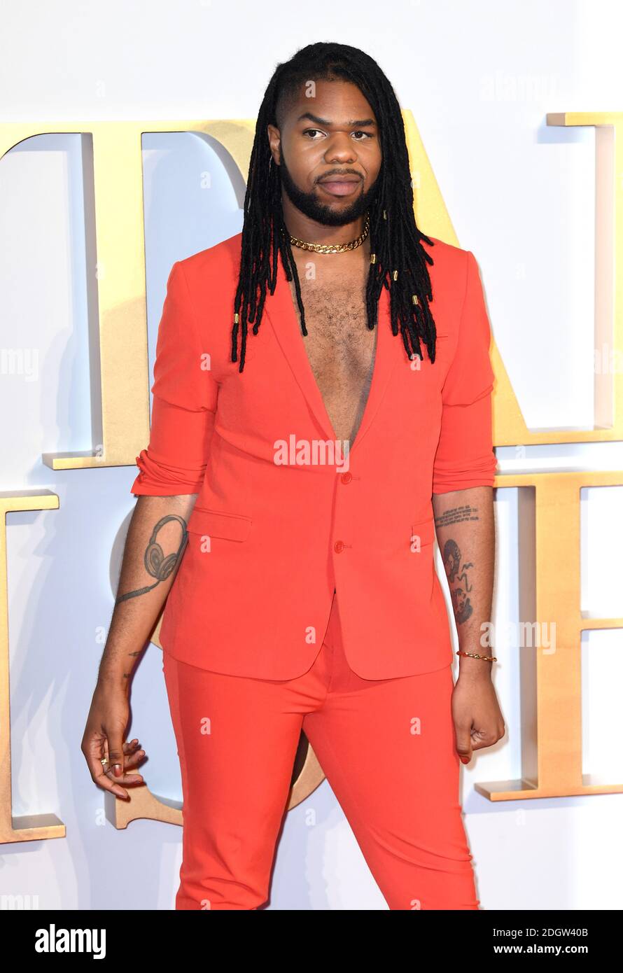 MNEK attending the UK Premiere of A Star is Born held at the Vue West ...