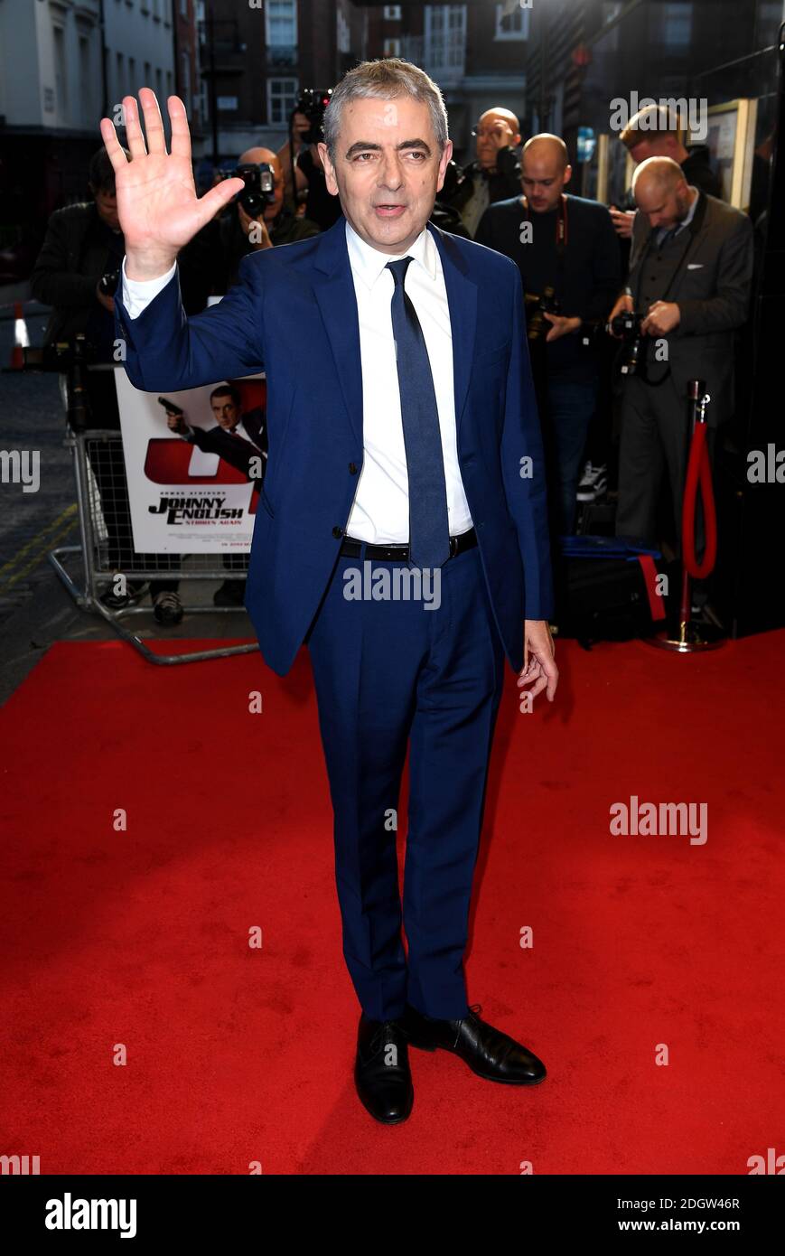 Rowan Atkinson attending the Johnny English Strikes Again screening ...