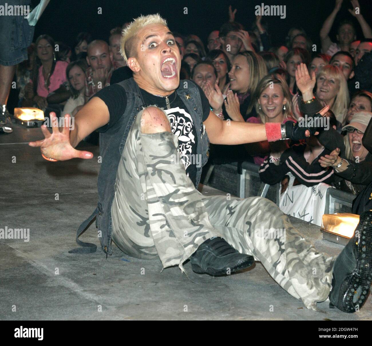 Pete Bennett wins at the Big Brother 7 Final, Elstree studios ...