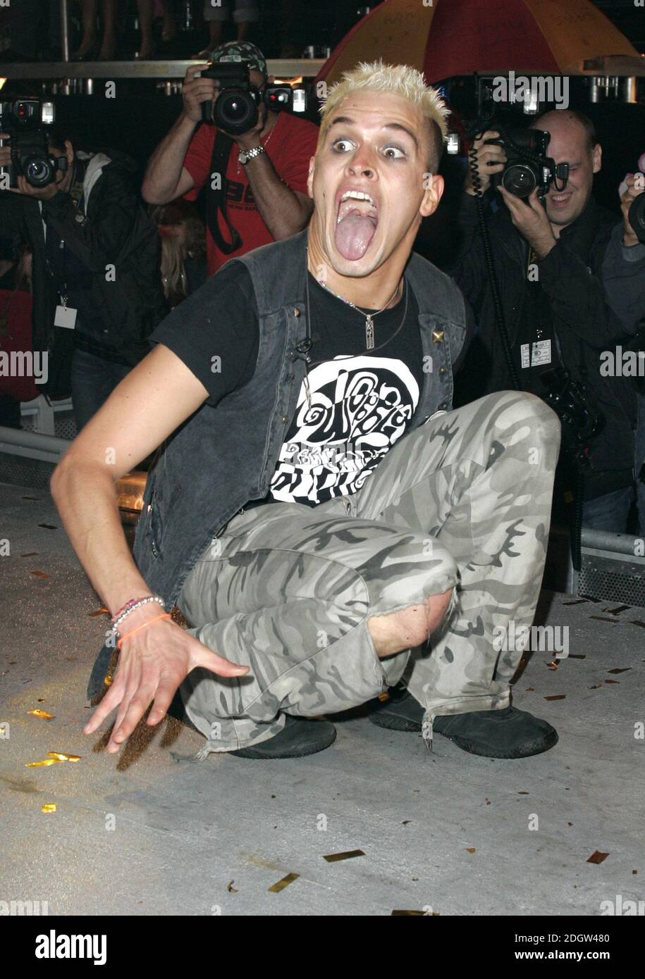 Pete Bennett wins at the Big Brother 7 Final, Elstree studios ...