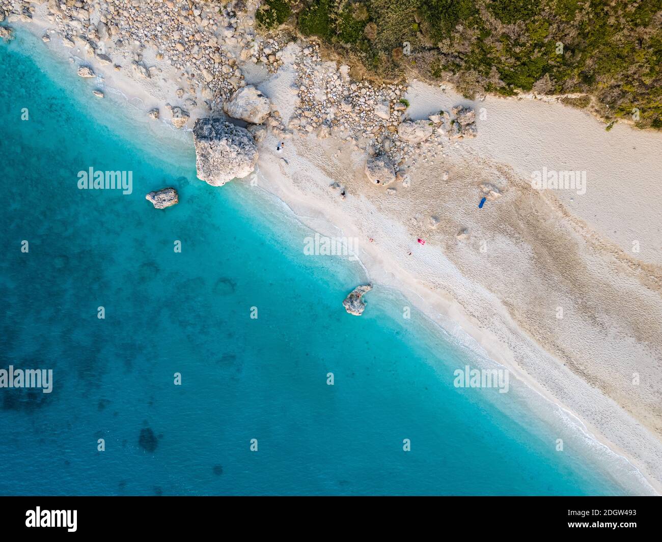 Aeriall Views of Greek Island/ Lefkada Stock Photo - Alamy