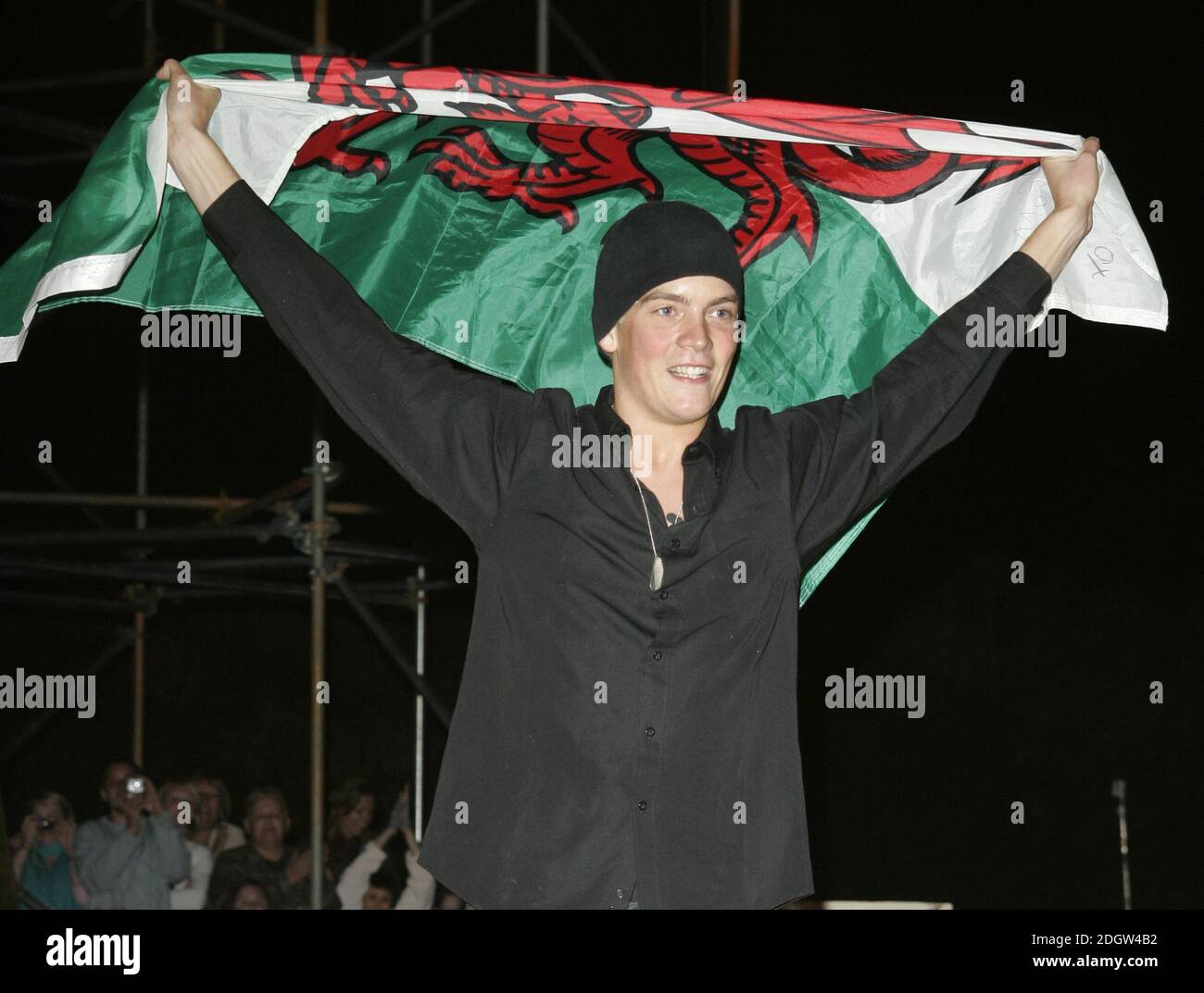 Glyn at the Big Brother 7 Final, Elstree studios, Hertfordshire Stock ...