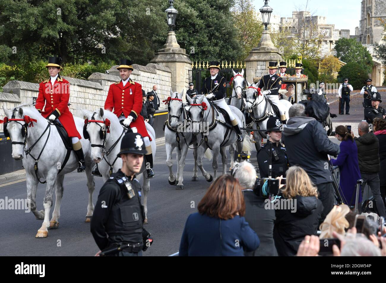 Princess Eugenie and her husband Jack Brooksbank travel in the Scottish ...