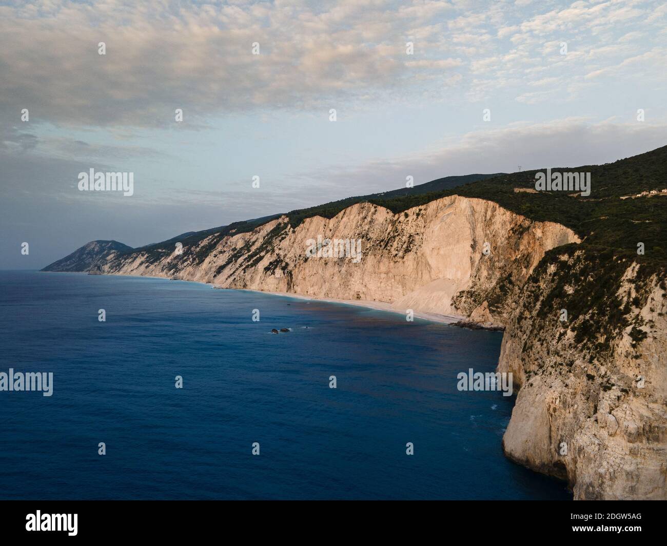 Aeriall Views of Greek Island/ Lefkada Stock Photo - Alamy
