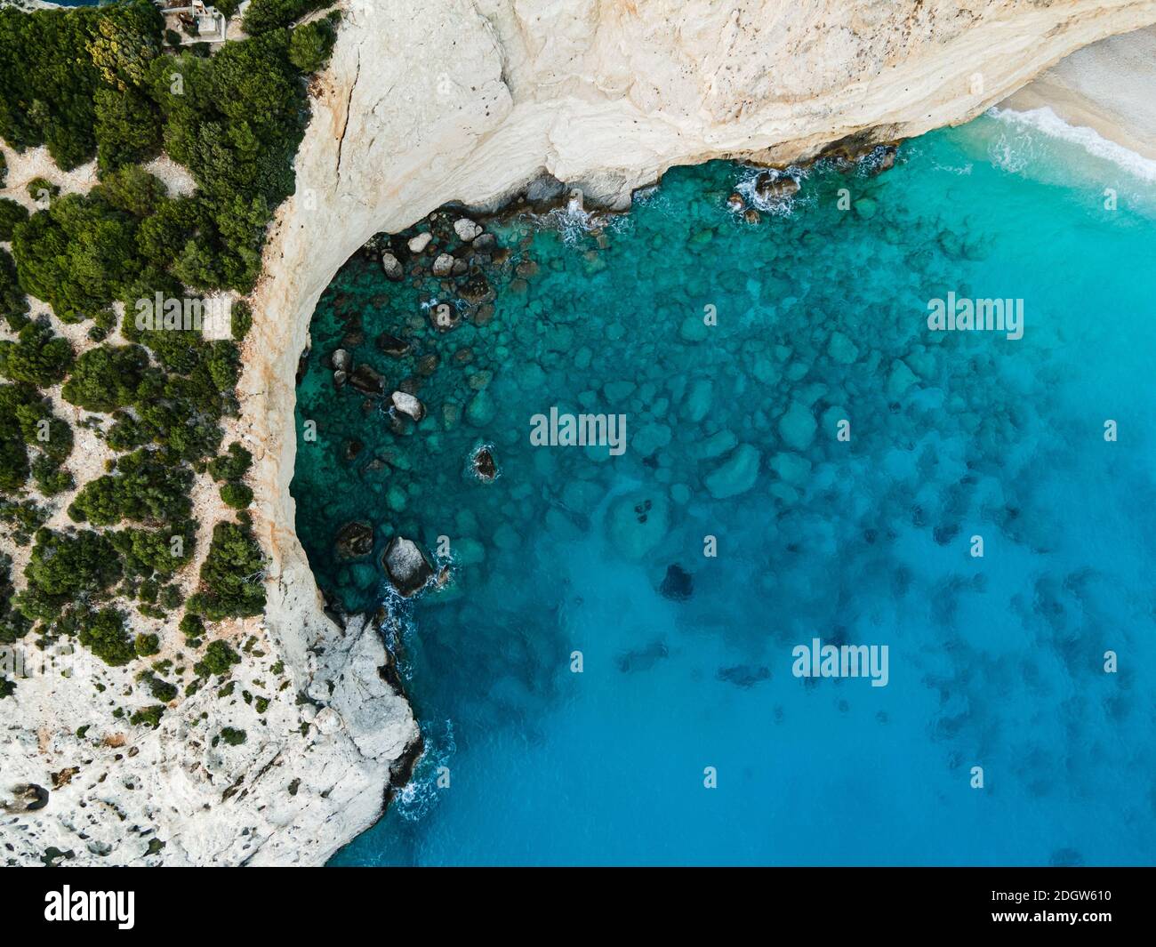 Aeriall Views of Greek Island/ Lefkada Stock Photo - Alamy