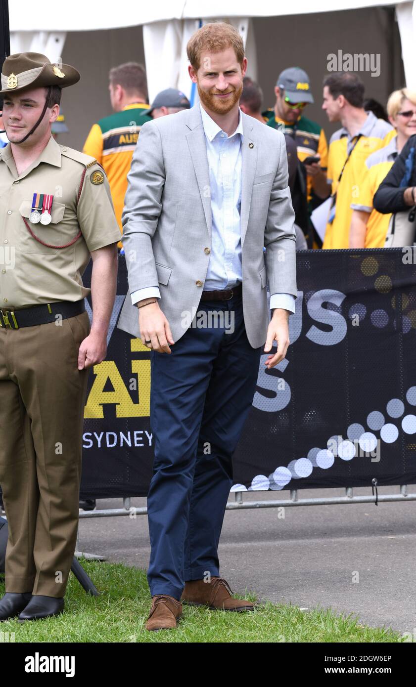 Prince Harry Duke of Sussex meets athletes at the Invictus Games and ...