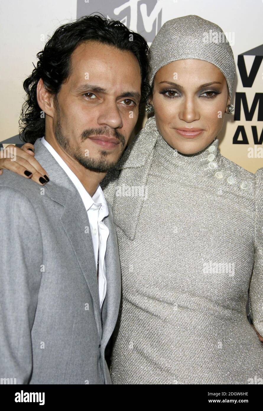 J-Lo and Marc Anthony arriving at the the MTV Video Music Awards 2006 ...