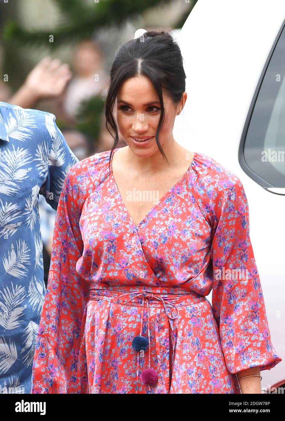 Prince Harry Duke of Sussex and Meghan Duchess of Sussex arrive at the ...