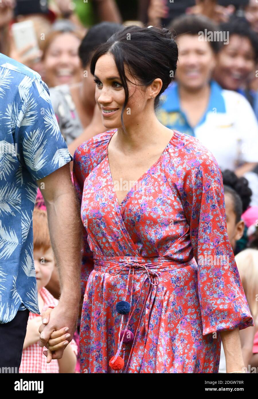 Prince Harry Duke of Sussex and Meghan Duchess of Sussex arrive at the ...