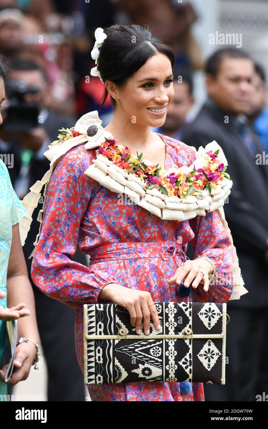 Prince Harry Duke of Sussex and Meghan Duchess of Sussex arrive at the ...