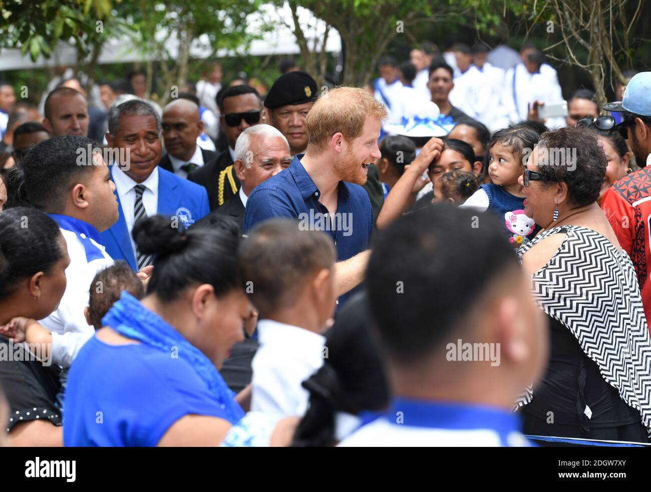 Prince Harry Duke of Sussex and Meghan Duchess of Sussex visit Toloa ...
