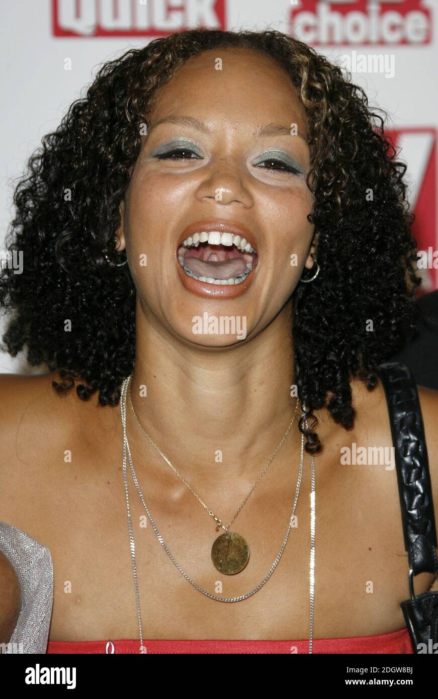 Angela Griffin attending the The 2006 TV Quick and TV Choice Awards ...