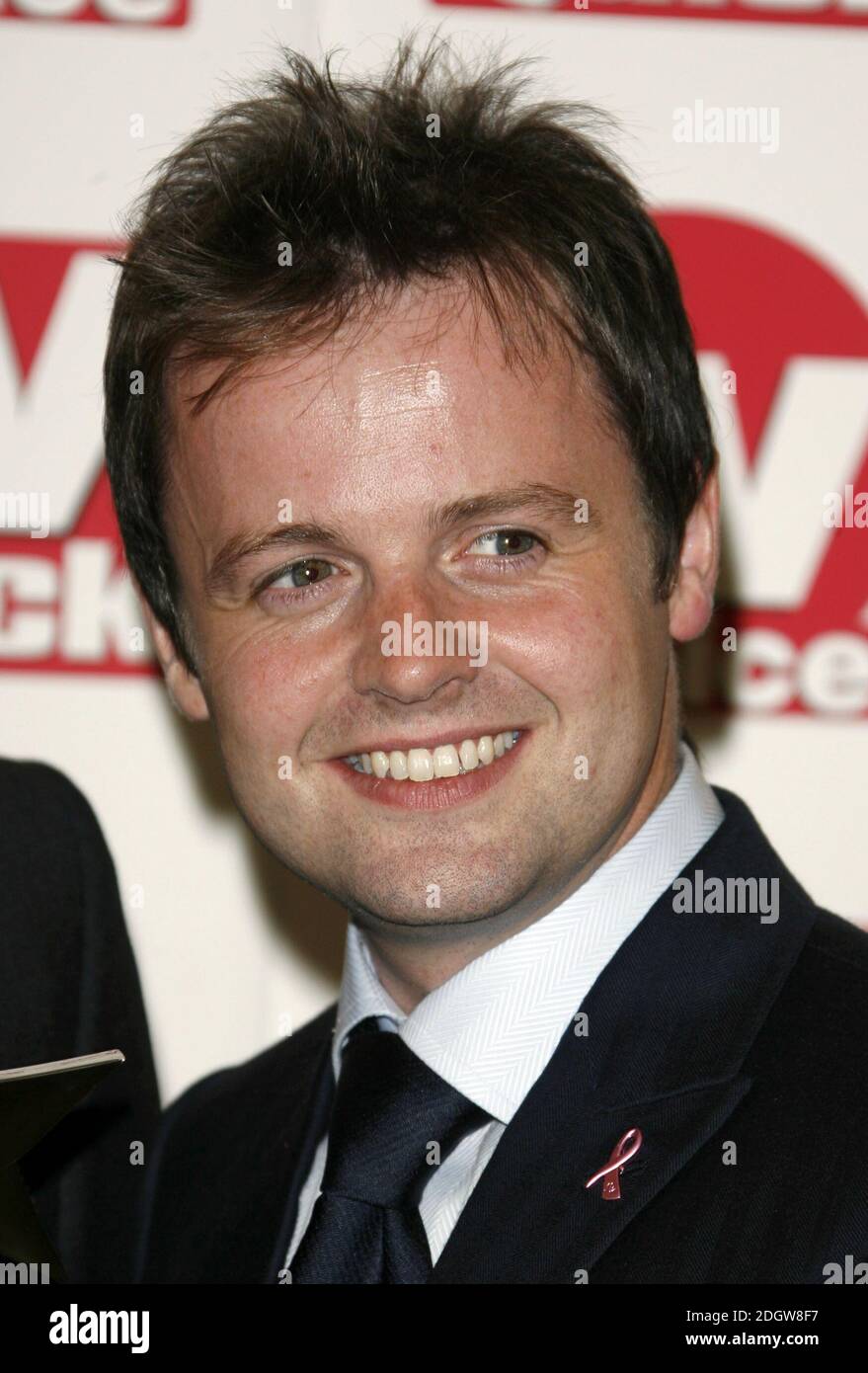 Declan donnelly at the tv quick at the dorchester hotel hi-res stock ...