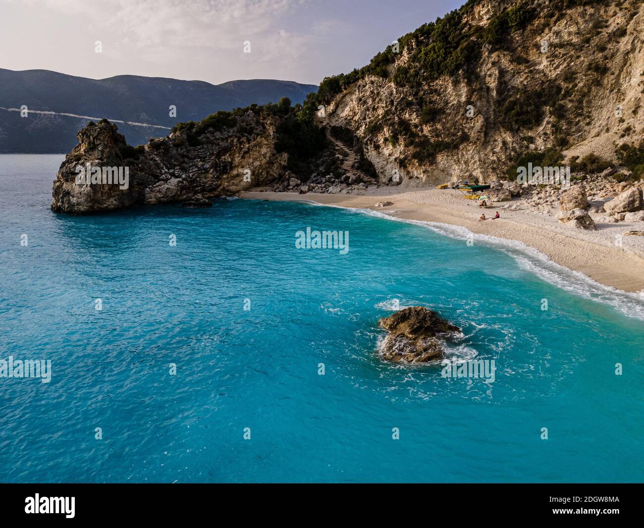 Aeriall Views of Greek Island/ Lefkada Stock Photo - Alamy