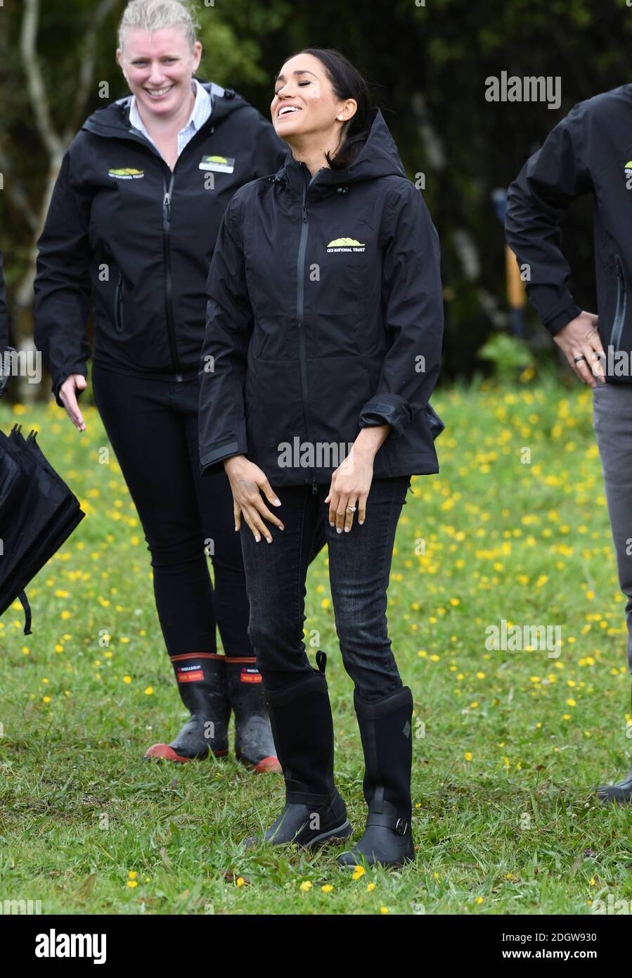 Prince Harry Duke of Sussex and Meghan Duchess of Sussex take part in ...