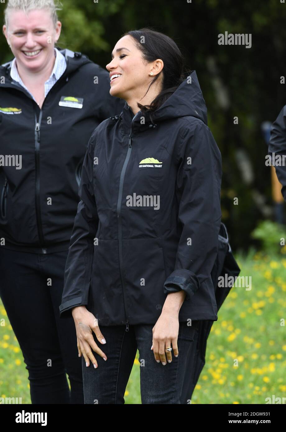 Prince Harry Duke of Sussex and Meghan Duchess of Sussex take part in ...