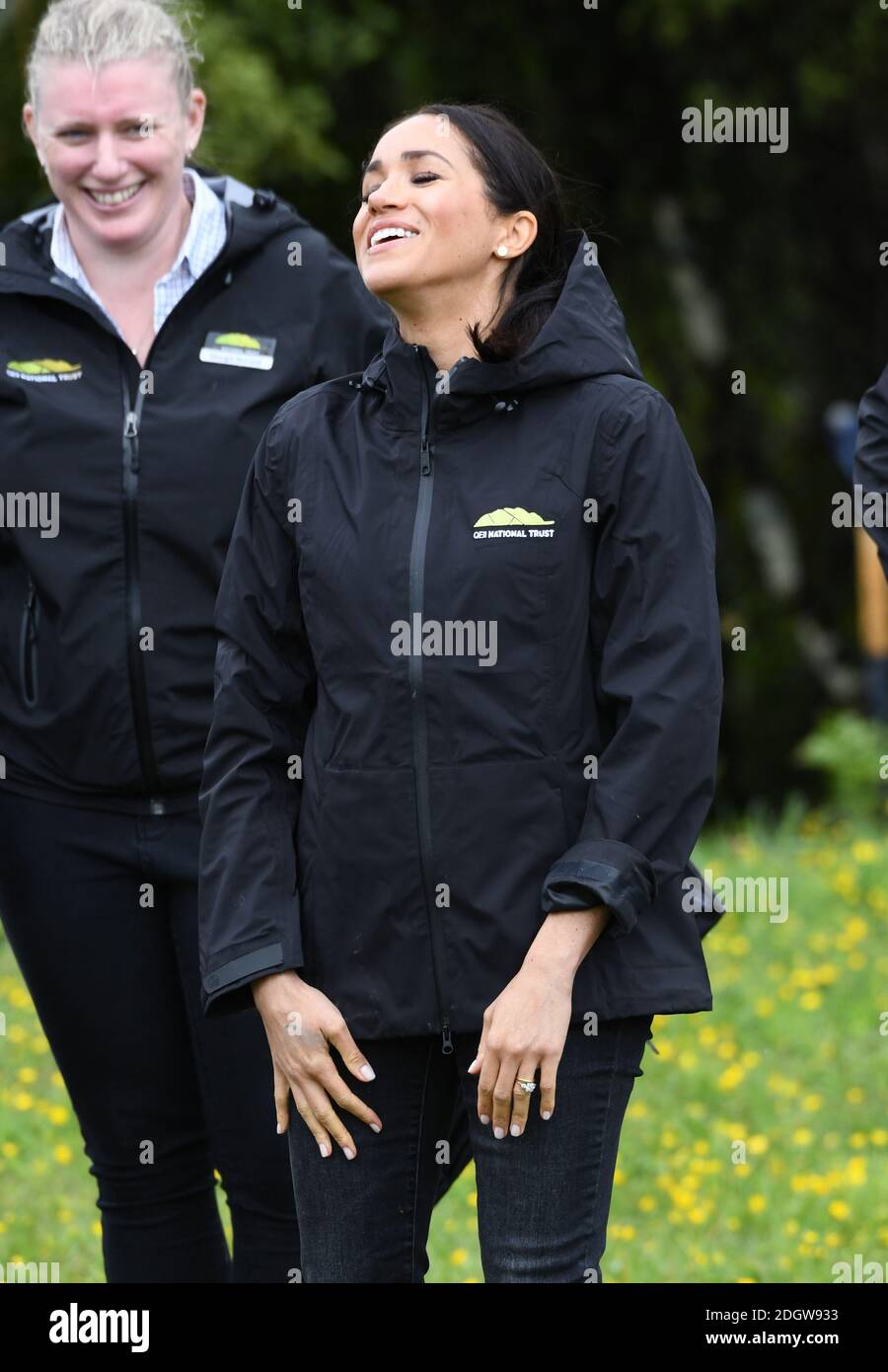 Prince Harry Duke of Sussex and Meghan Duchess of Sussex take part in ...