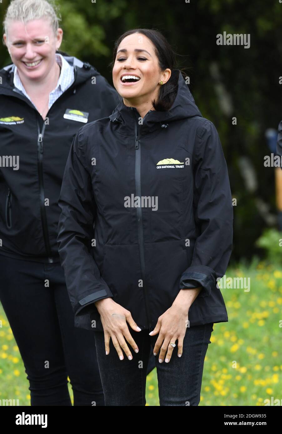 Prince Harry Duke of Sussex and Meghan Duchess of Sussex take part in ...