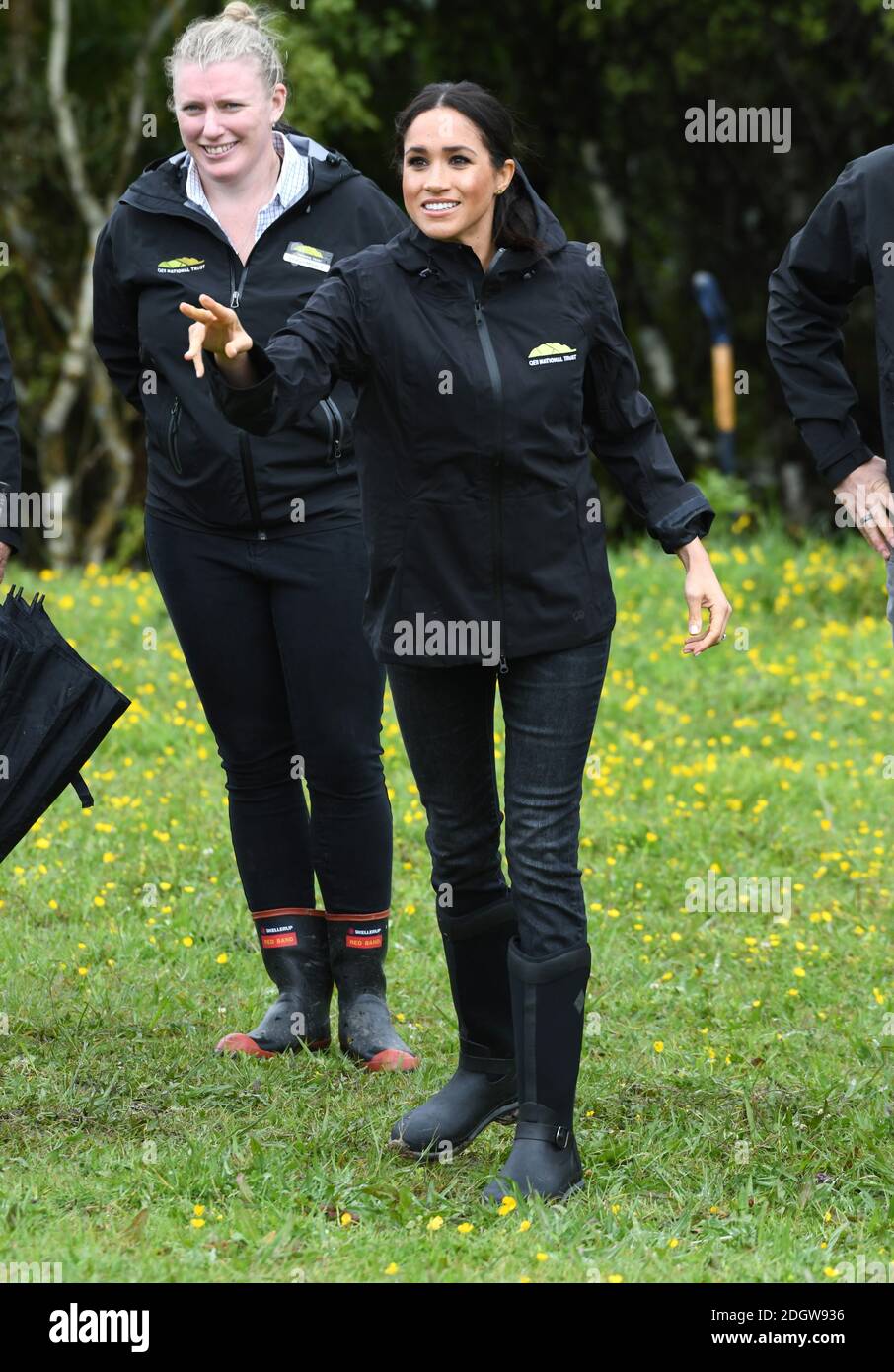 Prince Harry Duke of Sussex and Meghan Duchess of Sussex take part in ...