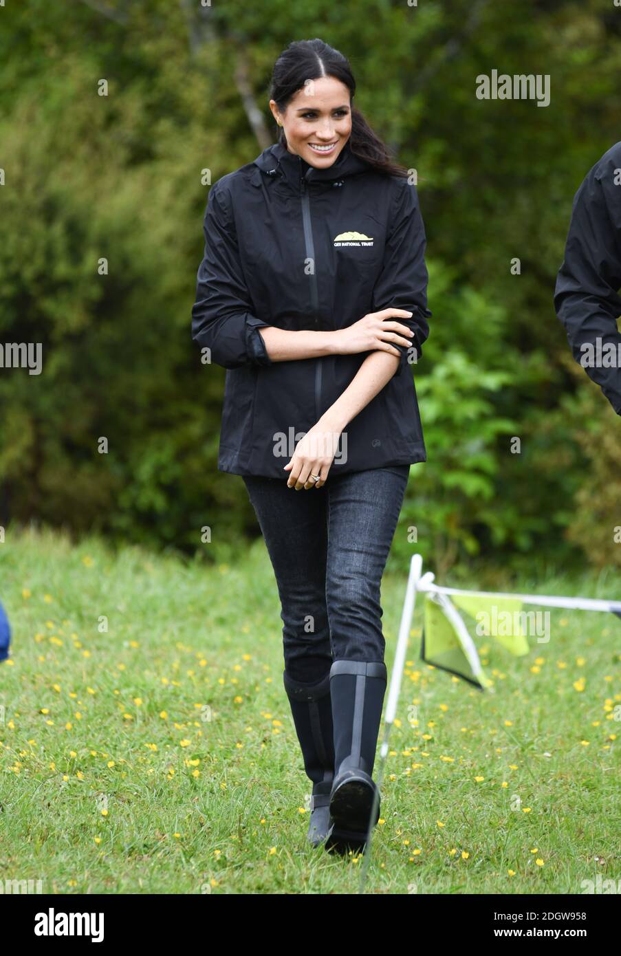 Prince Harry Duke of Sussex and Meghan Duchess of Sussex take part in ...