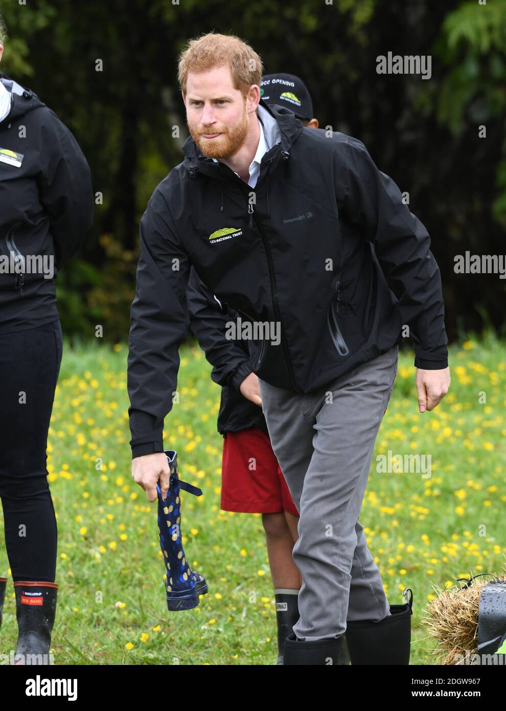 Prince Harry Duke of Sussex and Meghan Duchess of Sussex take part in ...