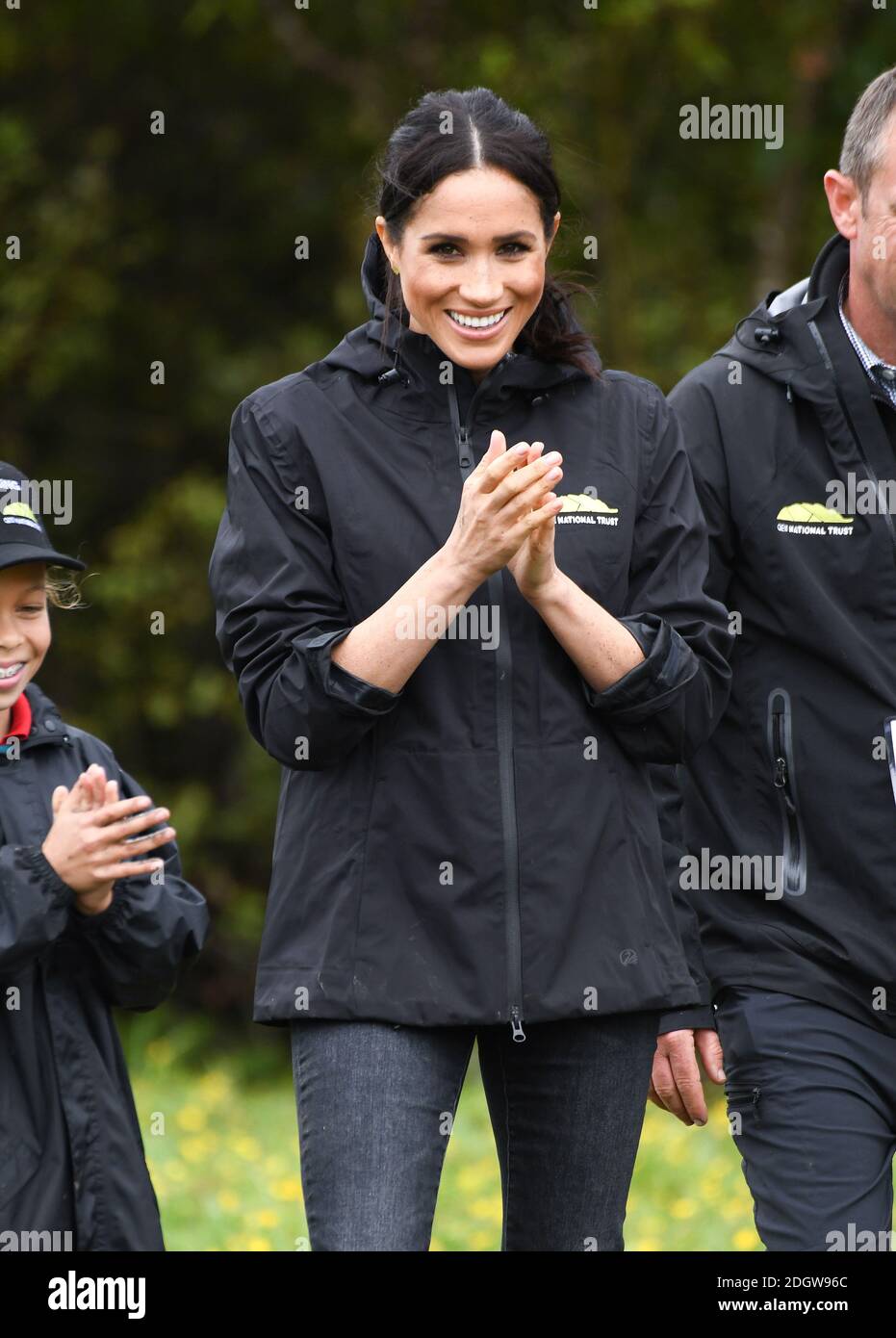 Prince Harry Duke of Sussex and Meghan Duchess of Sussex take part in ...