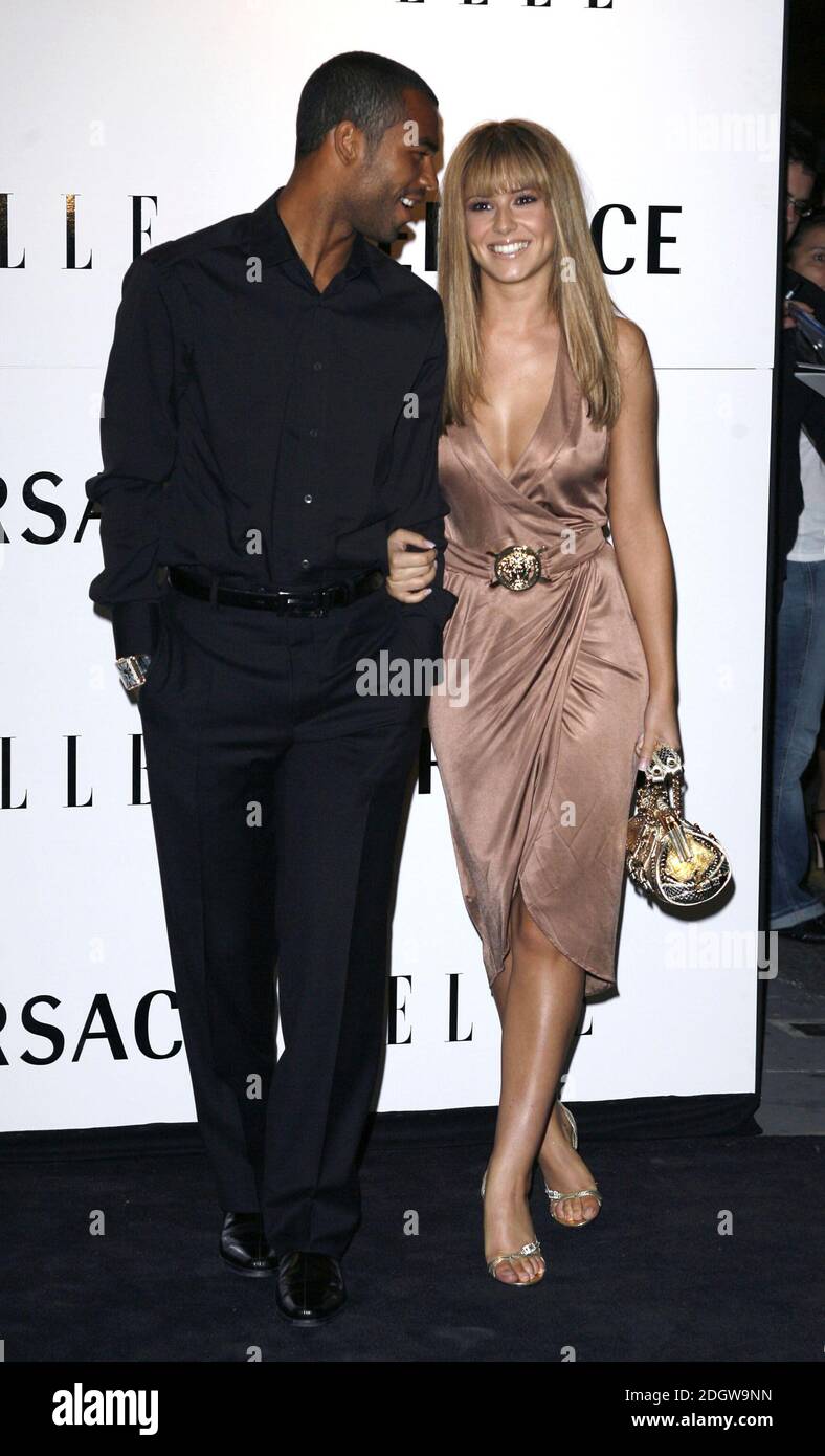 Ashley Cole and Cheryl Tweedy (Cheryl Cole) arriving at a party for the ...