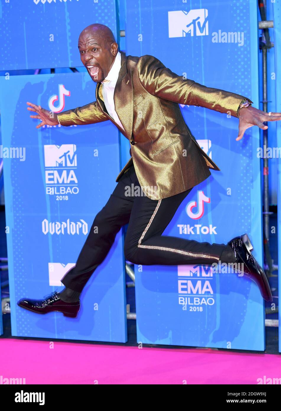 Terry Crews attending the MTV Europe Music Awards 2018 held at the ...