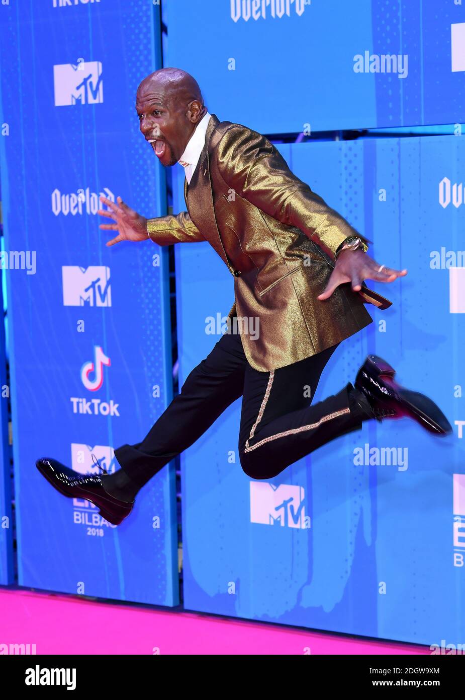 Terry Crews attending the MTV Europe Music Awards 2018 held at the ...