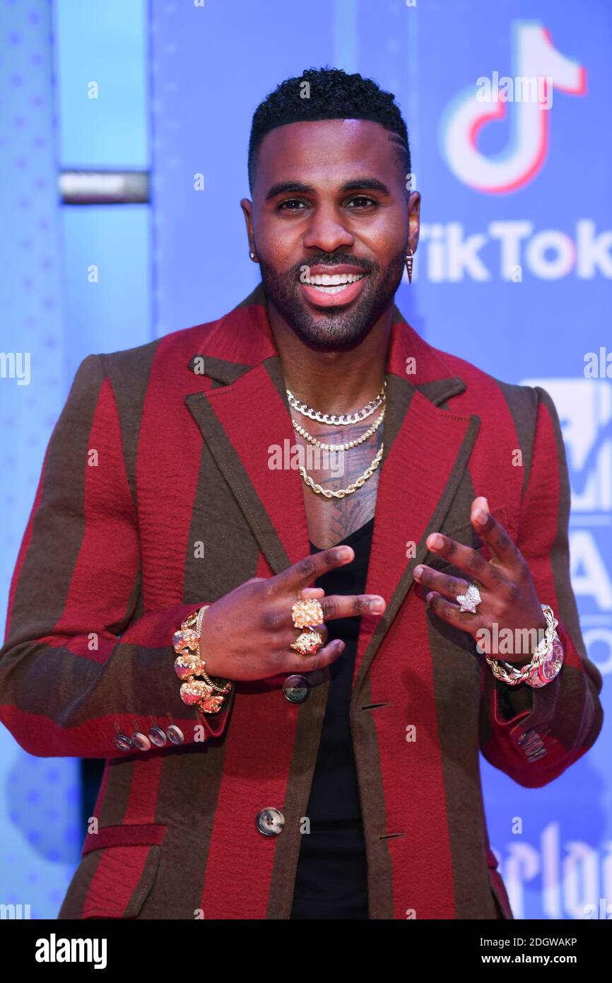Jason Derulo attending the MTV Europe Music Awards 2018 held at the ...
