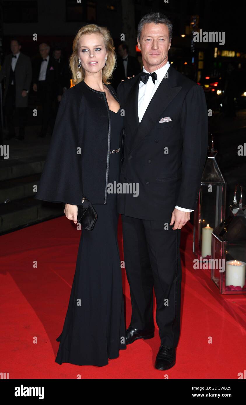 Eva Herzigova and Gregorio Marsiaj attending the DKMS Big Love Gala ...