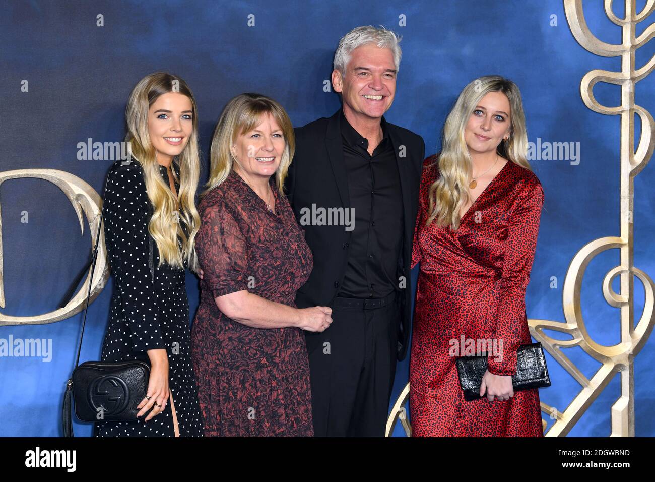 Phillip Schofield with Wife Stephanie Lowe and daughters Ruby Lowe and ...