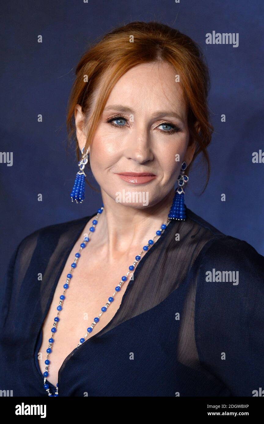 J K Rowling attending the Fantastic Beasts: The Crimes of Grindelwald ...