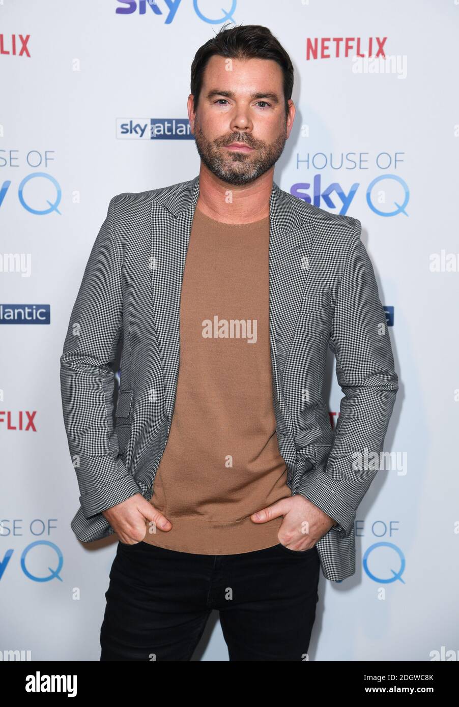 Dave Berry arriving at the House of SkyQ Party, The Vinyl Factory ...