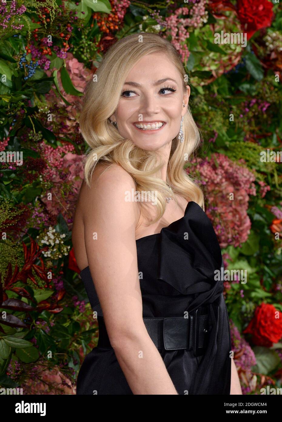 Clara Paget attending the Evening Standard Theatre Awards 2018 at the ...