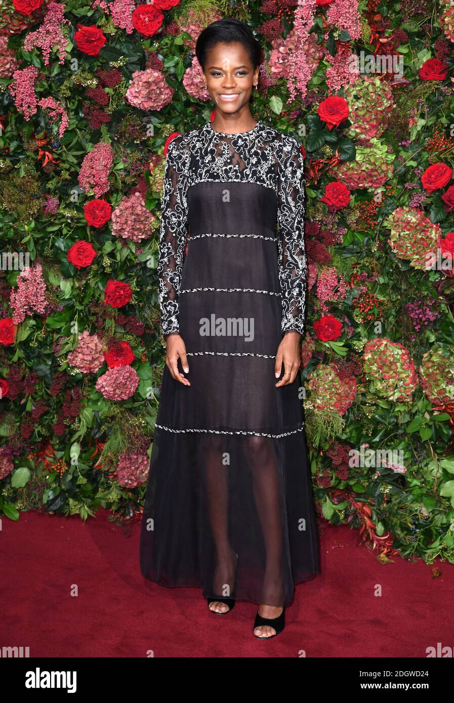 Letitia Wright attending the Evening Standard Theatre Awards 2018 at ...