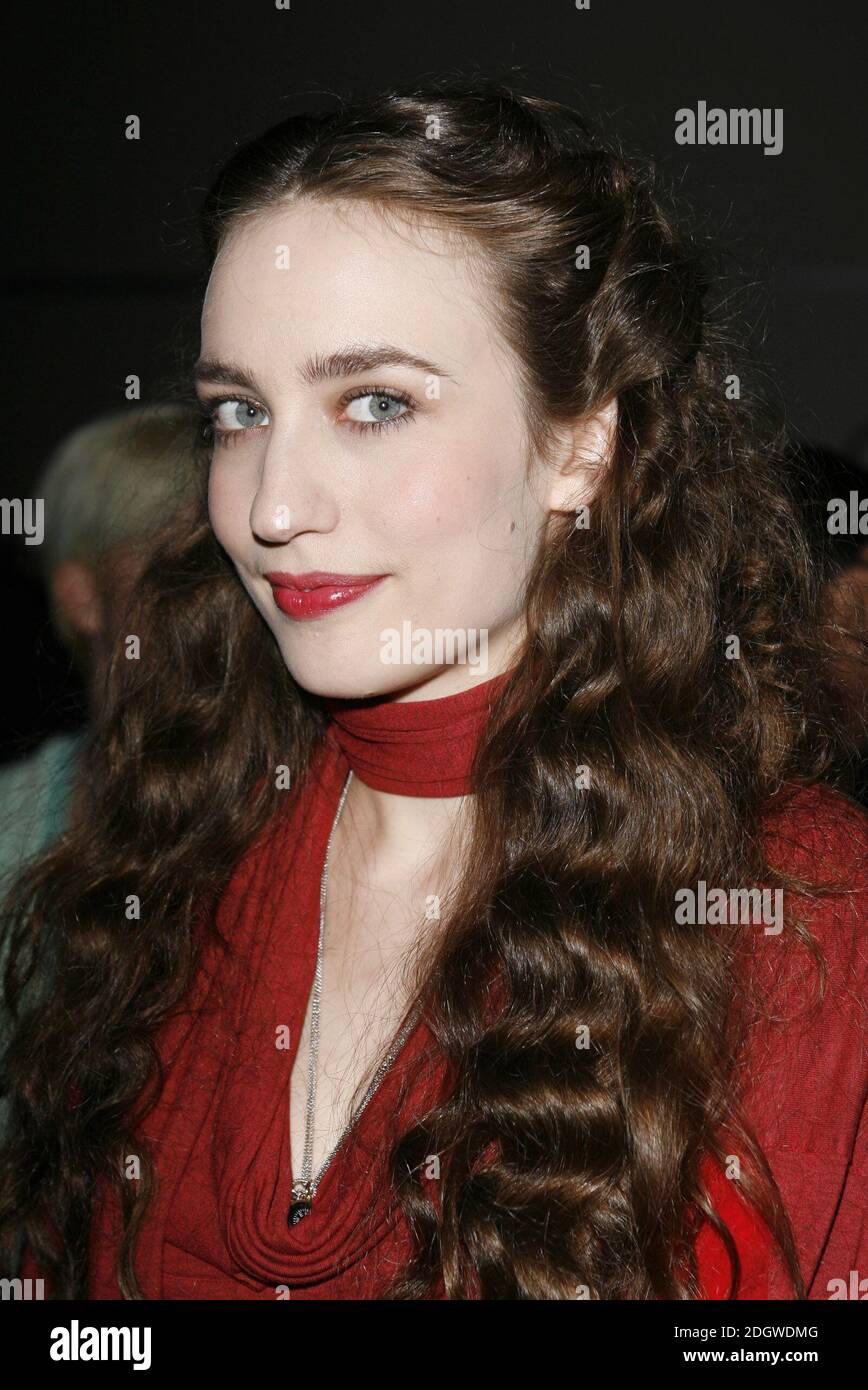 Elizabeth Jagger at the Gareth Pugh fashion show - BFC Tent, Natural ...