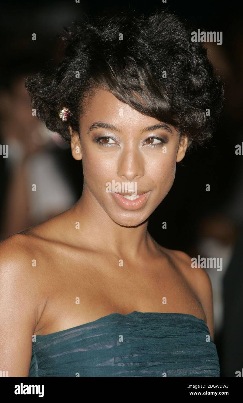 Corinne Bailey Rae arriving at the MOBO Awards 2006, the Royal Albert ...
