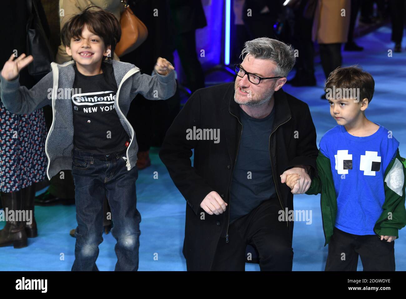Charlie Brooker arriving at the European Premiere of Ralph Breaks The ...