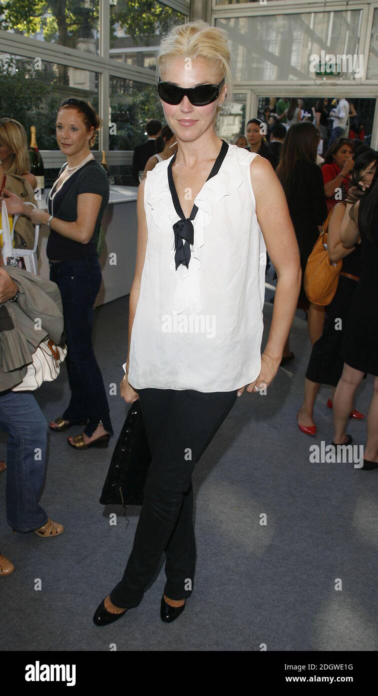 Tamara Beckwith at the Ashley Isham show, London Fashion Week, Natural ...