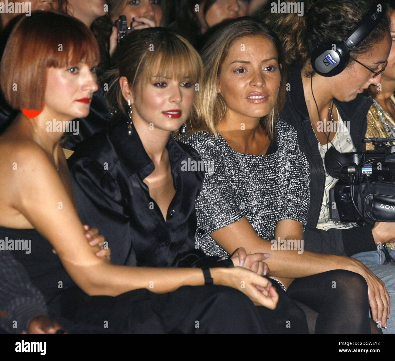 Cheryl Cole and Elen Rives at the Julien MacDonald fashion show, The ...