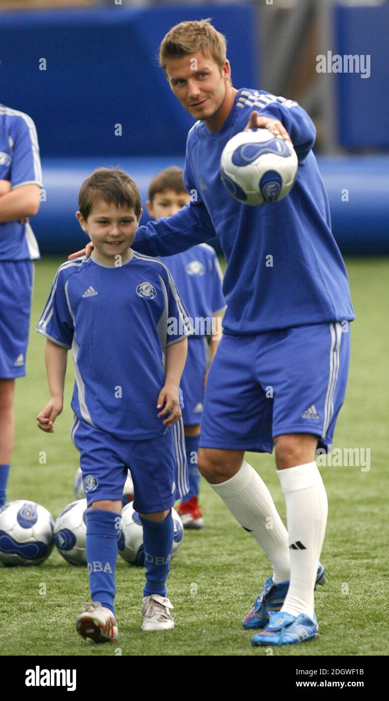 David Beckham launches his new book "Making It Real" at the David ...