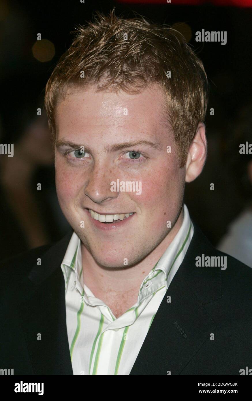 Charlie Clements arriving at the UK premiere of Click in Leicester ...