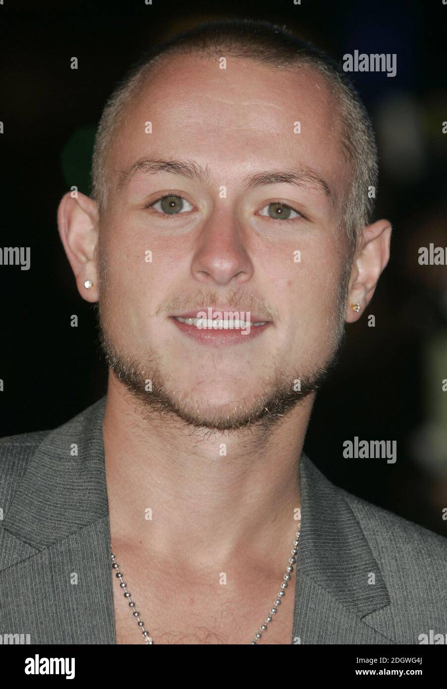 Lee Otway arriving at the UK premiere of Click in Leicester Square ...