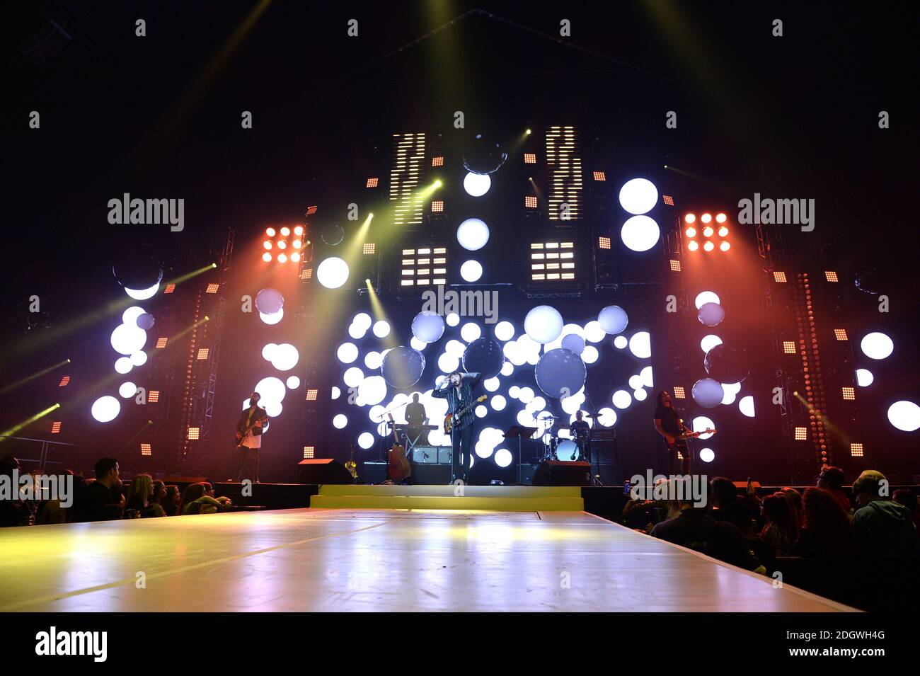 James Arthur on stage during day one of Capital's Jingle Bell Ball 2018 ...