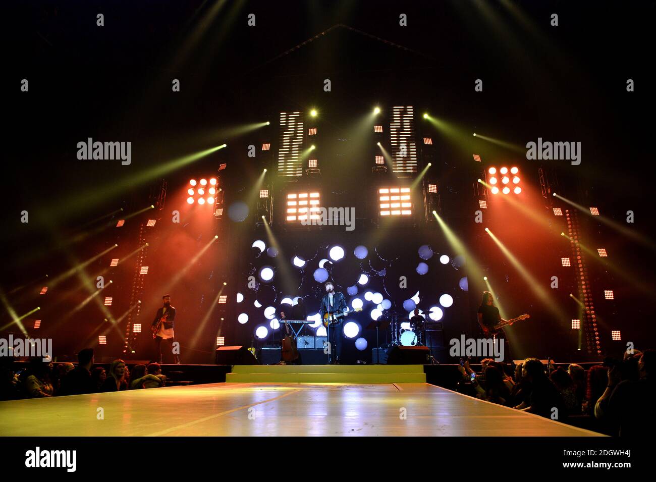 James Arthur on stage during day one of Capital's Jingle Bell Ball 2018 ...